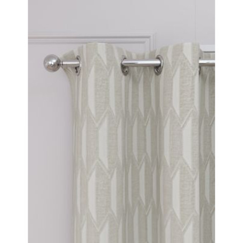M&S Velvet Diamond Eyelet Curtains - WDR54 - Champagne, Champagne by ...