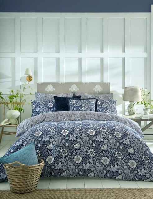 William Morris At Home Pure Cotton Sateen Compton Bedding Set - SGL ...