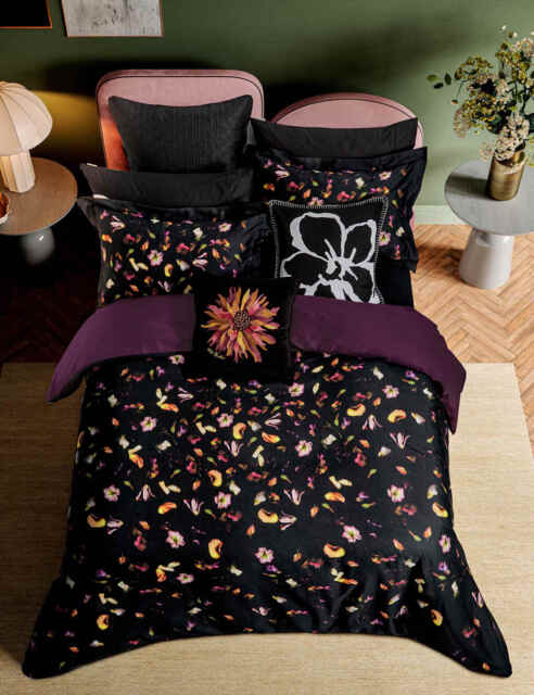 Ted Baker Pure Cotton Scattered Floral Bedding Set - DBL - Multi, Multi by Marks & Spencer ...