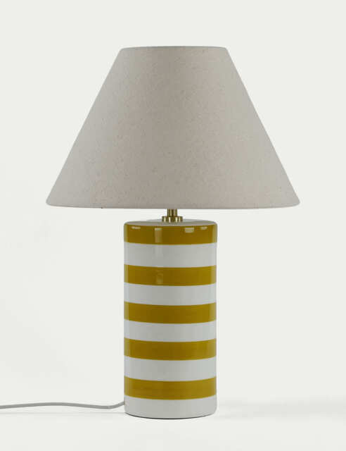 M&S Oti Table Lamp - Ochre, Green,Ochre by Marks & Spencer | ufurnish.com