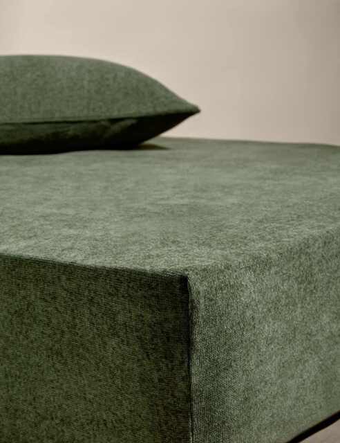 M&S Chenille Deep Fitted Sheet Forest Green by Marks & Spencer ...