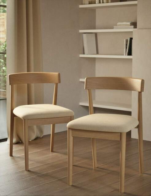 M&S Collection Set of 2 Kai Dining Chairs - Natural Mix, Natural Mix by ...