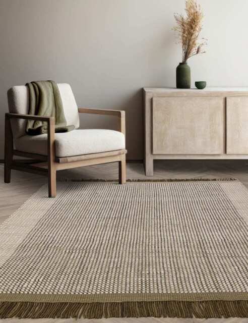 Asiatic Avalon Rug Green by Marks & Spencer | ufurnish.com