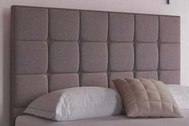 Cube Floor Standing Headboard, Midnight Blue, King Size by ...