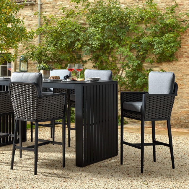 Talia Bar Table 6 Seat Dining Set - Moda by Moda Furnishings | ufurnish.com