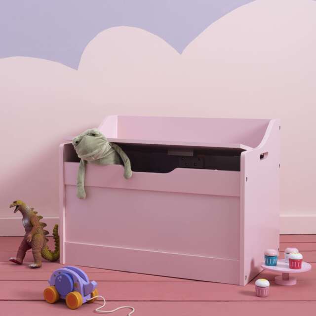 Lola Toy Box Toy Storage Organiser in Blush Pink by Noa & Nani ...
