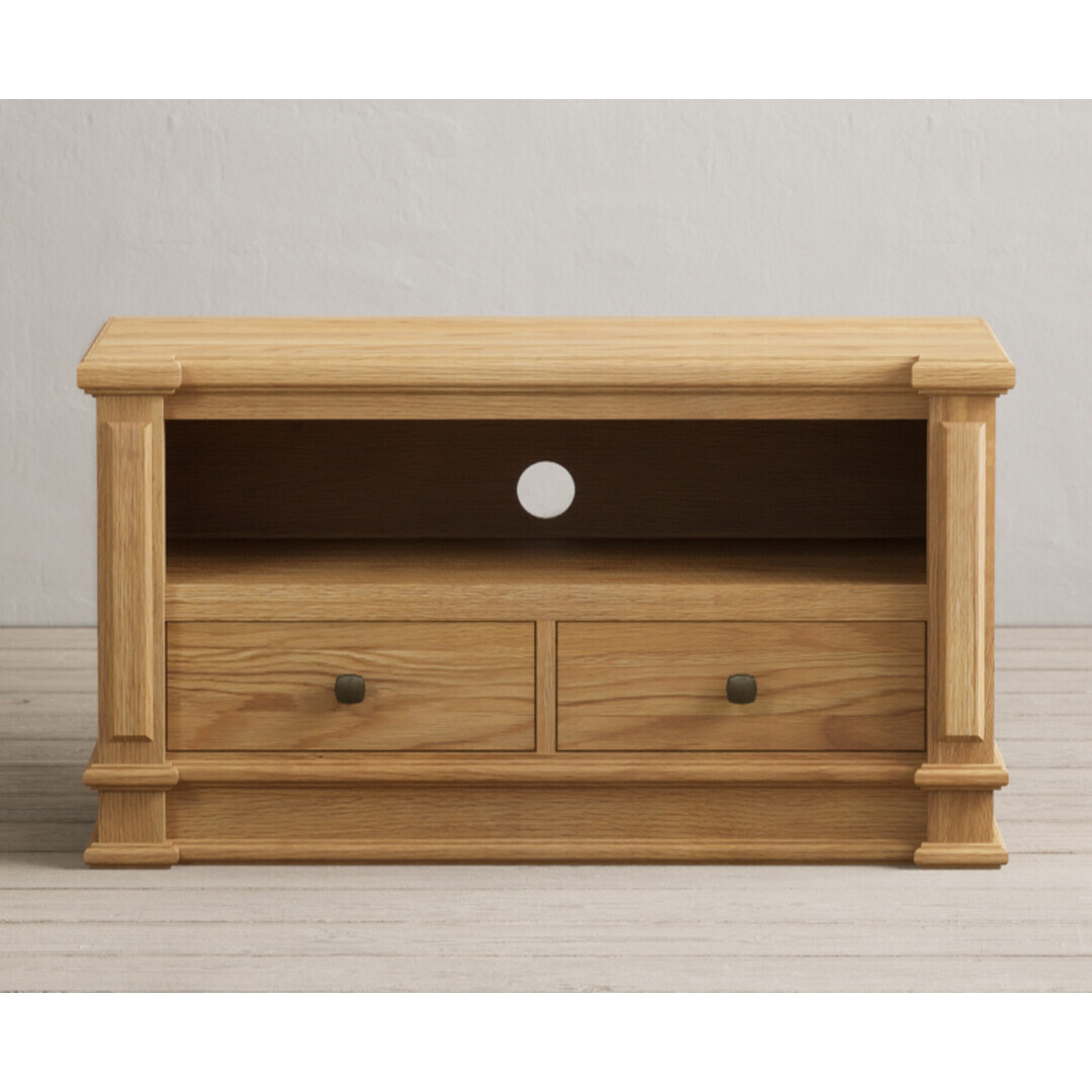 Lawson Solid Oak Small TV Cabinet by Oak Furniture Superstore ...