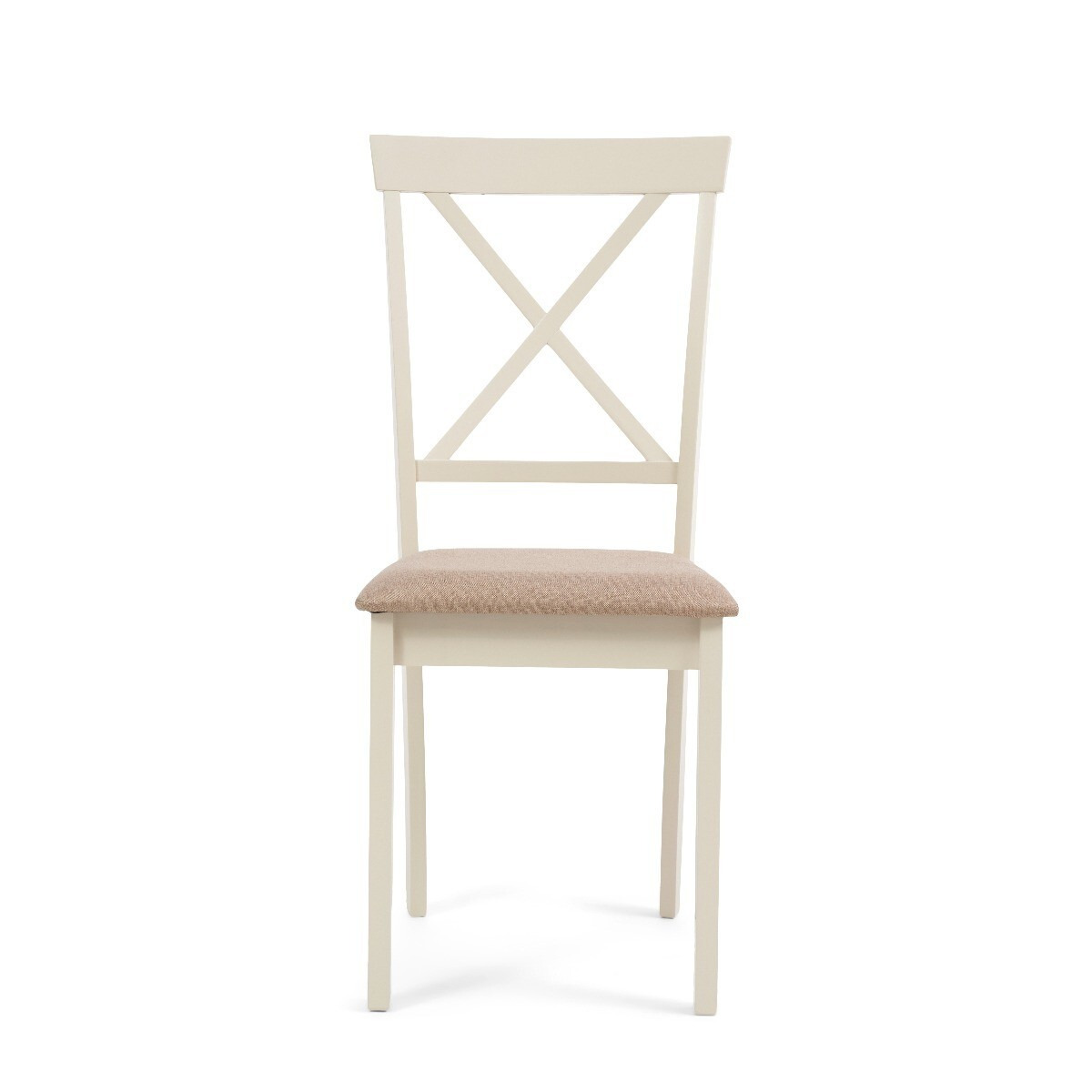 Epsom Oak and Cream Dining Chairs with Fabric Seats by Oak Furniture ...