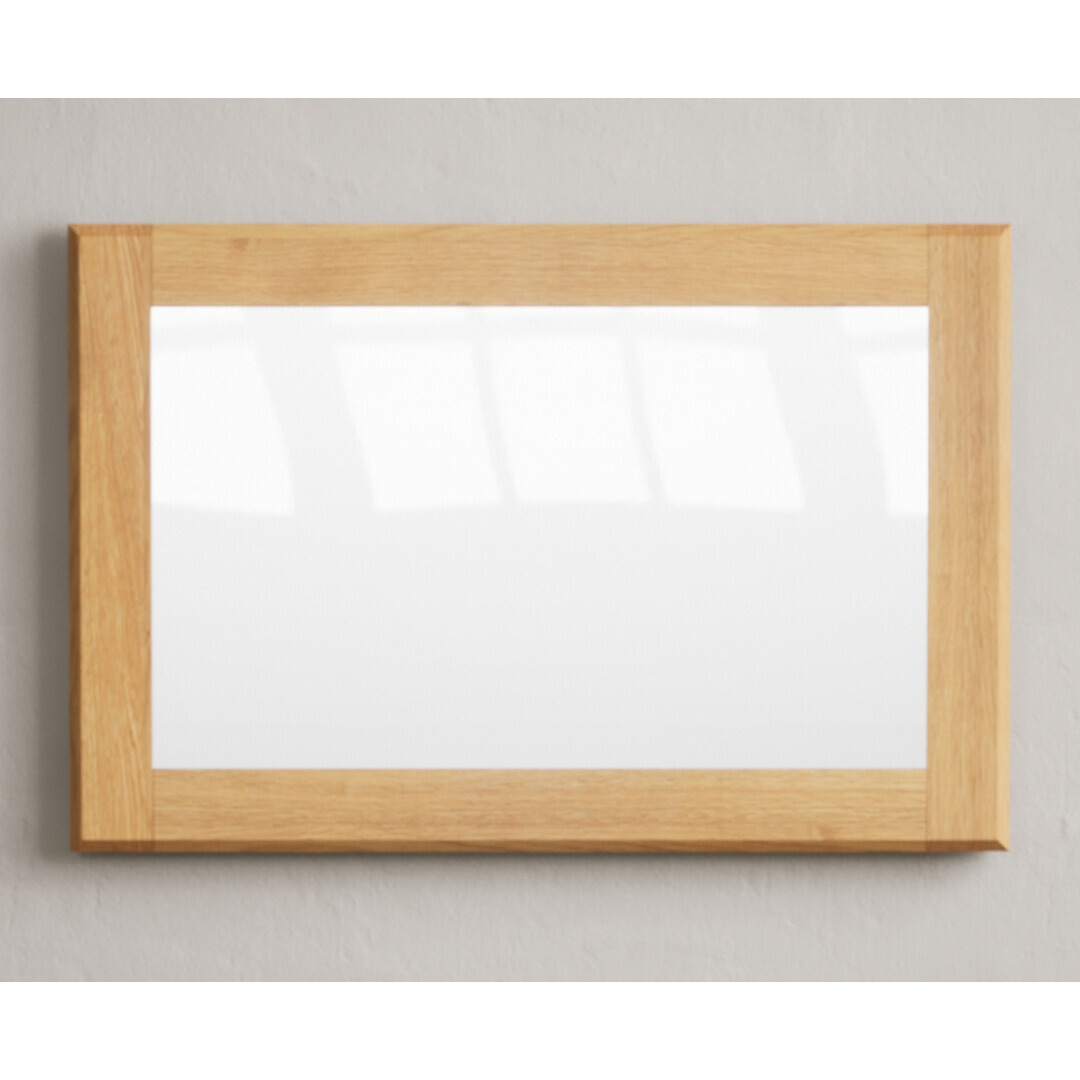 Loft Solid Oak Wall Mirror by Oak Furniture Superstore | ufurnish.com