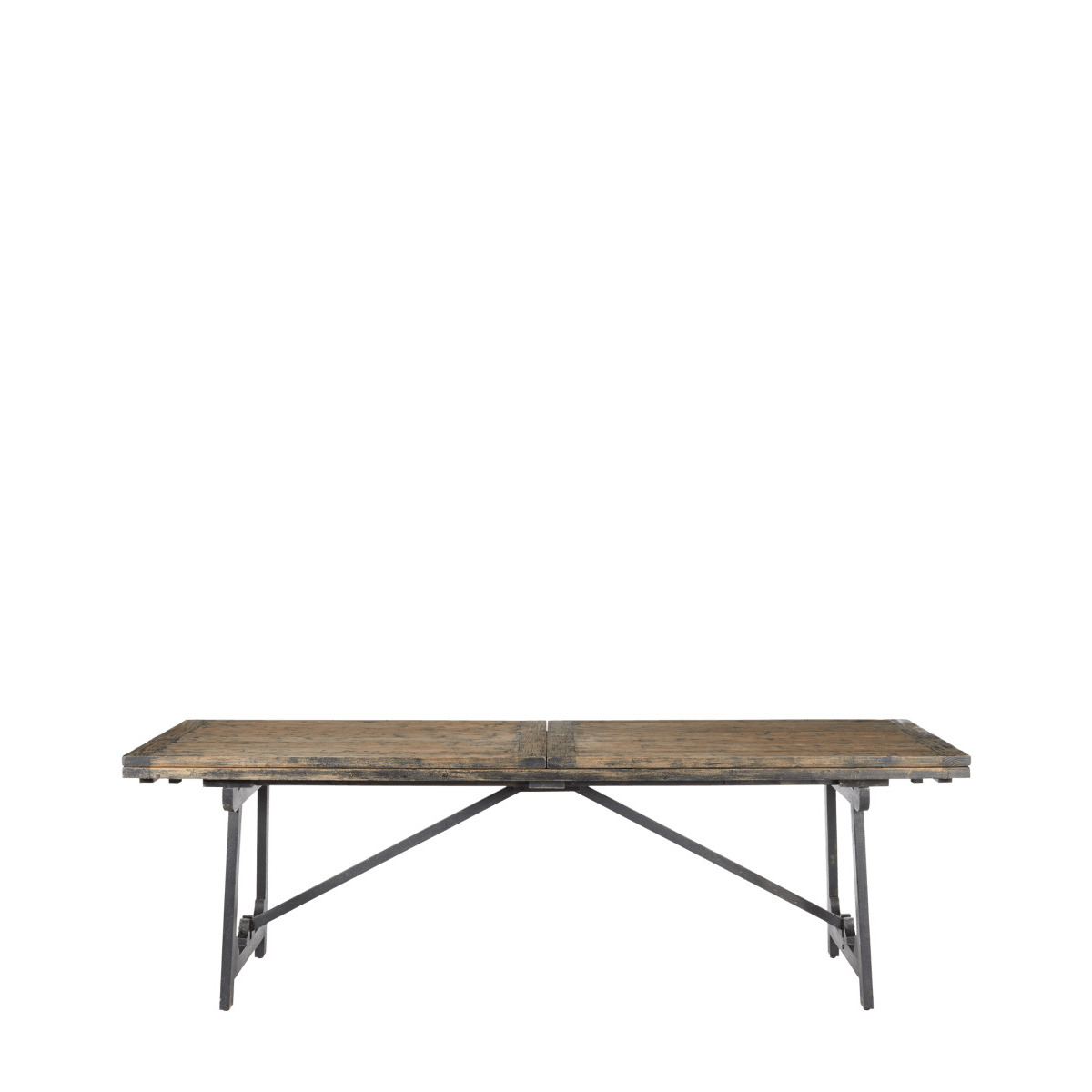 OKA, Winglefield Extending Dining Table - Blackened Pine, Dining Tables ...