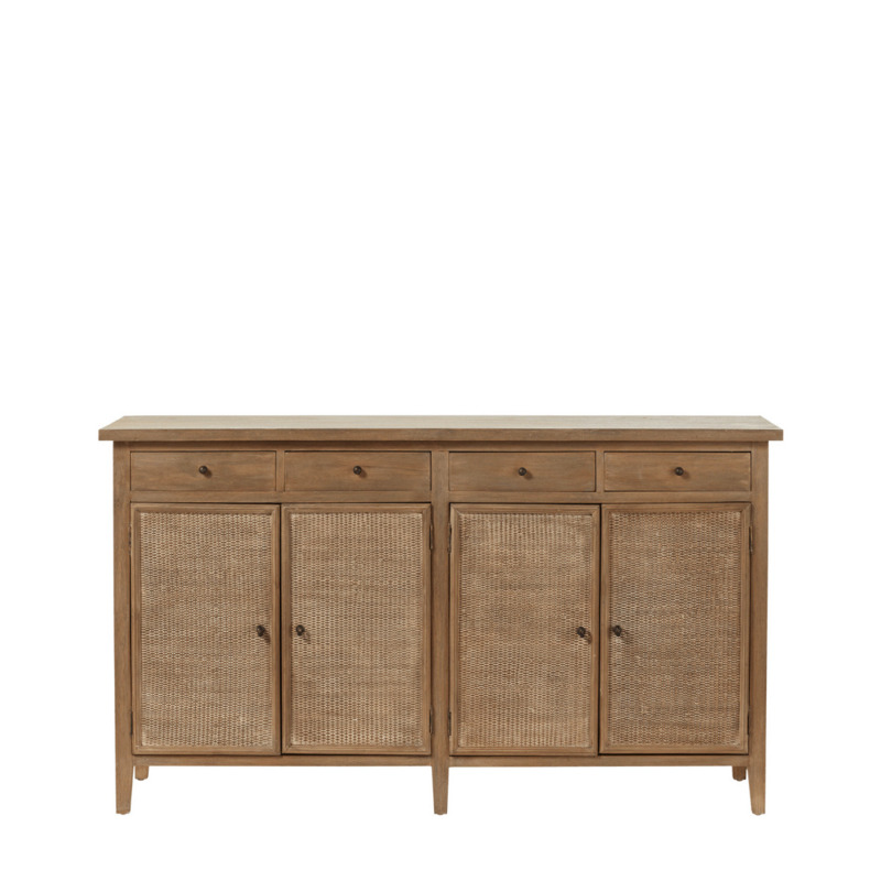 OKA, Balabac Rattan Sideboard - Natural, Sideboards, Wood by OKA ...