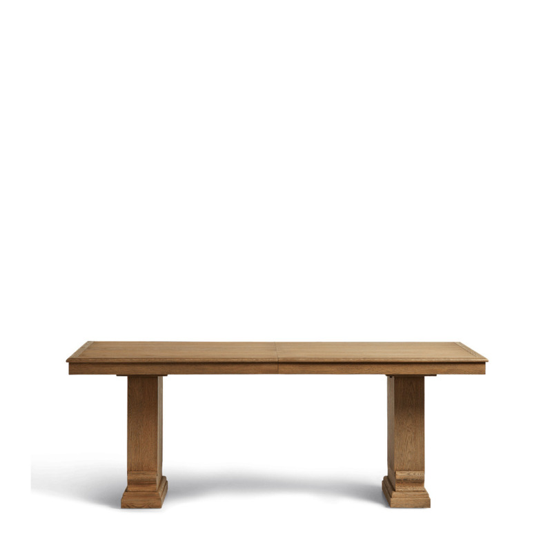 OKA, Turnus Extendable Dining Table - Weathered Oak, Dining Tables, Oak ...