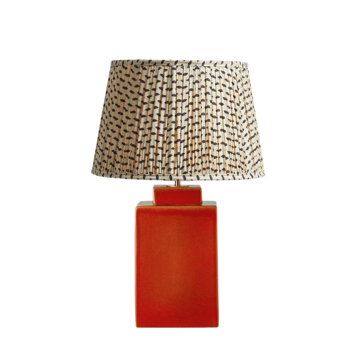 OKA, Naoshima Table Lamp - Blood Orange, Table Lamps, Ceramic by OKA | ufurnish.com