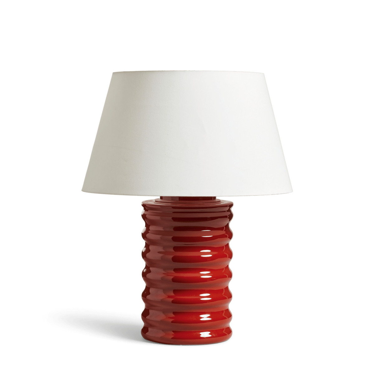 OKA, Housenka Lamp - Red Madder, Table Lamps, Ceramic/Plastic/Stainless ...