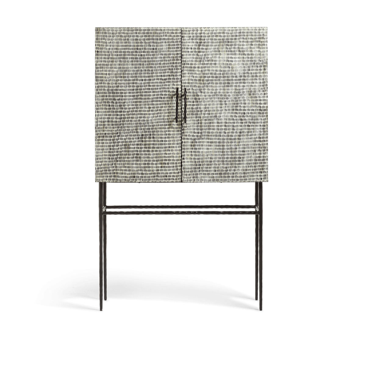 OKA, Estella Wine Cabinet - Bone, Cabinets, Bone/Iron/MDF Wood by OKA ...