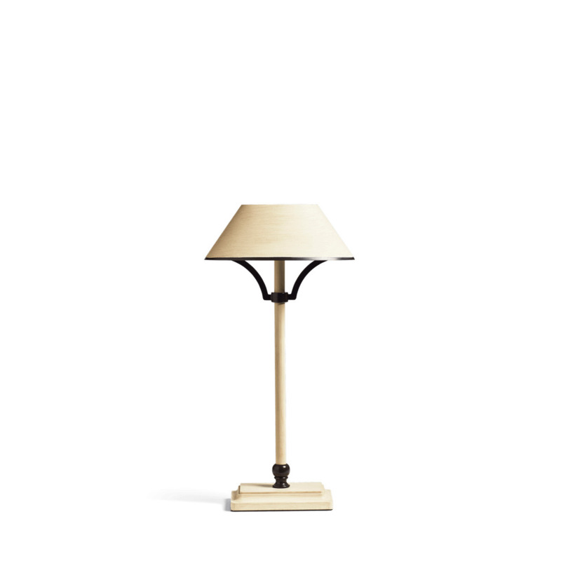 OKA, Mini Grisewood Wireless Lamp and Shade - Vellum, Desk Lamps ...