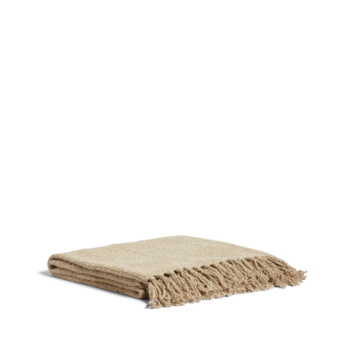 OKA, Thetford Throw - Natural, Throws, Linen by OKA | ufurnish.com