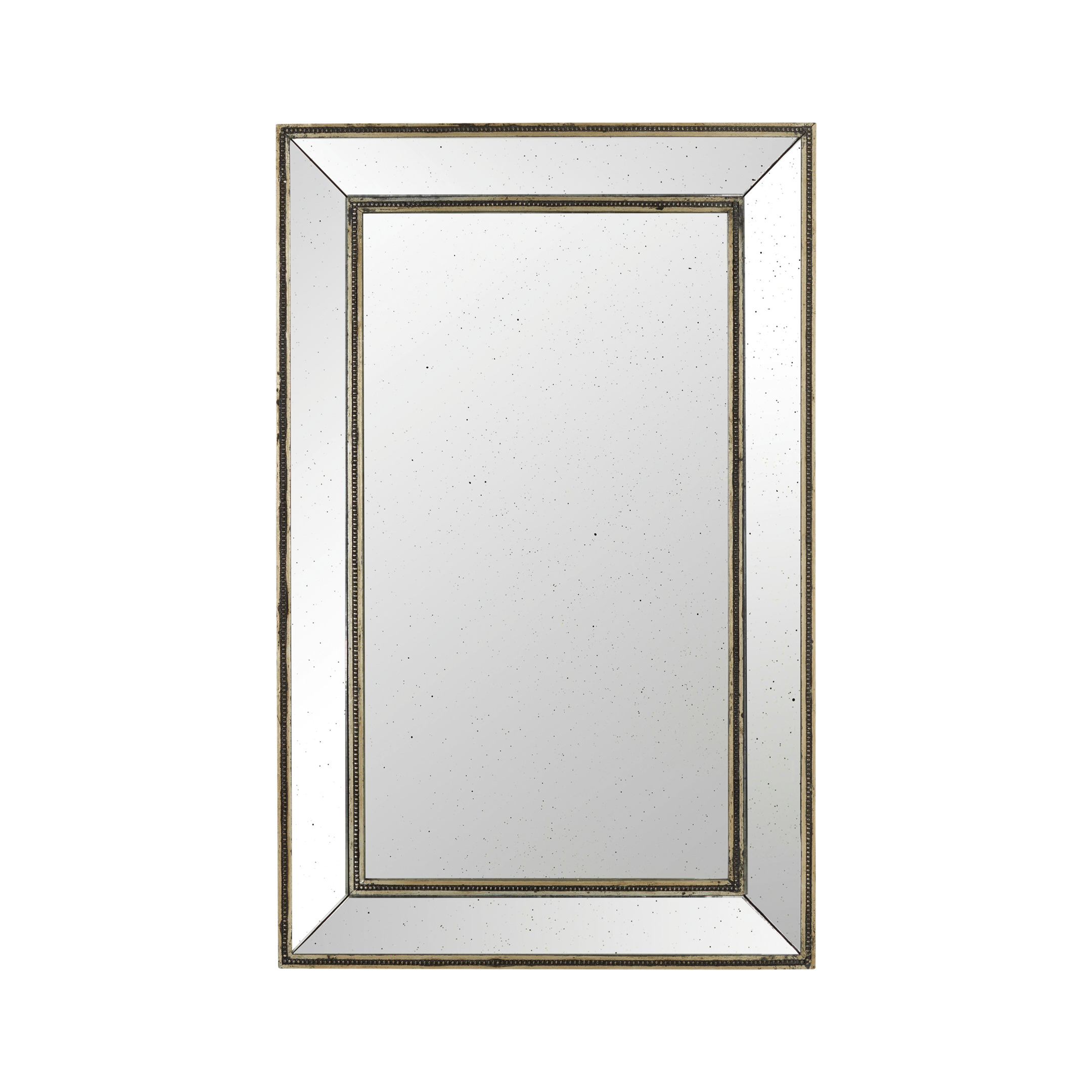 OKA, Antoine Wall Length Mirror - Antique Bronze, Mirrors, Glass/Metal ...