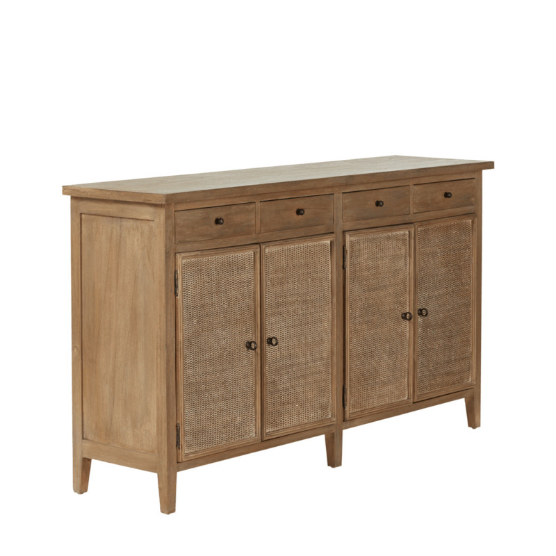 OKA, Balabac Rattan Sideboard - Natural, Sideboards, Wood by OKA ...