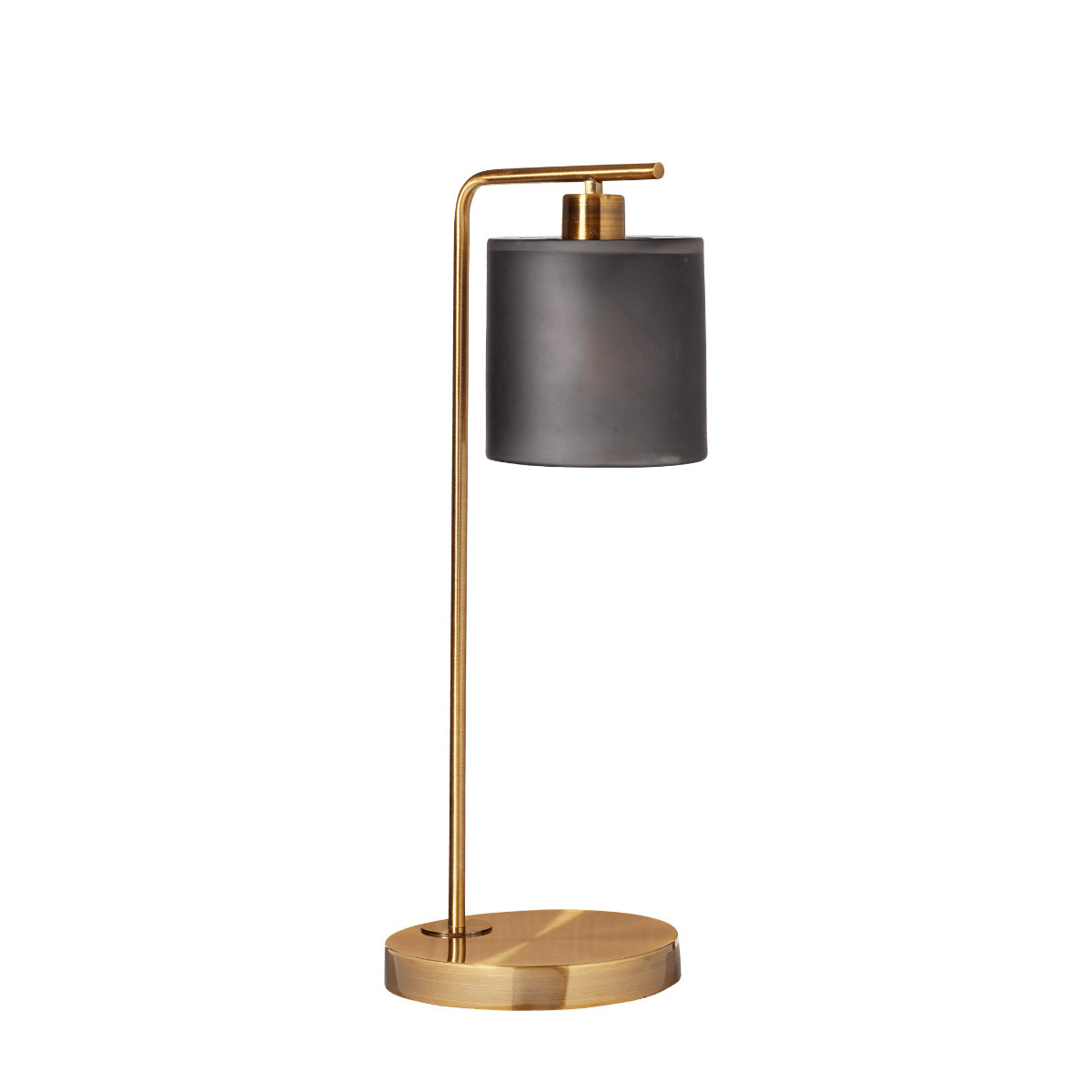 OKA, Claudette Table Lamp - Soot, Table Lamps, Glass by OKA | ufurnish.com
