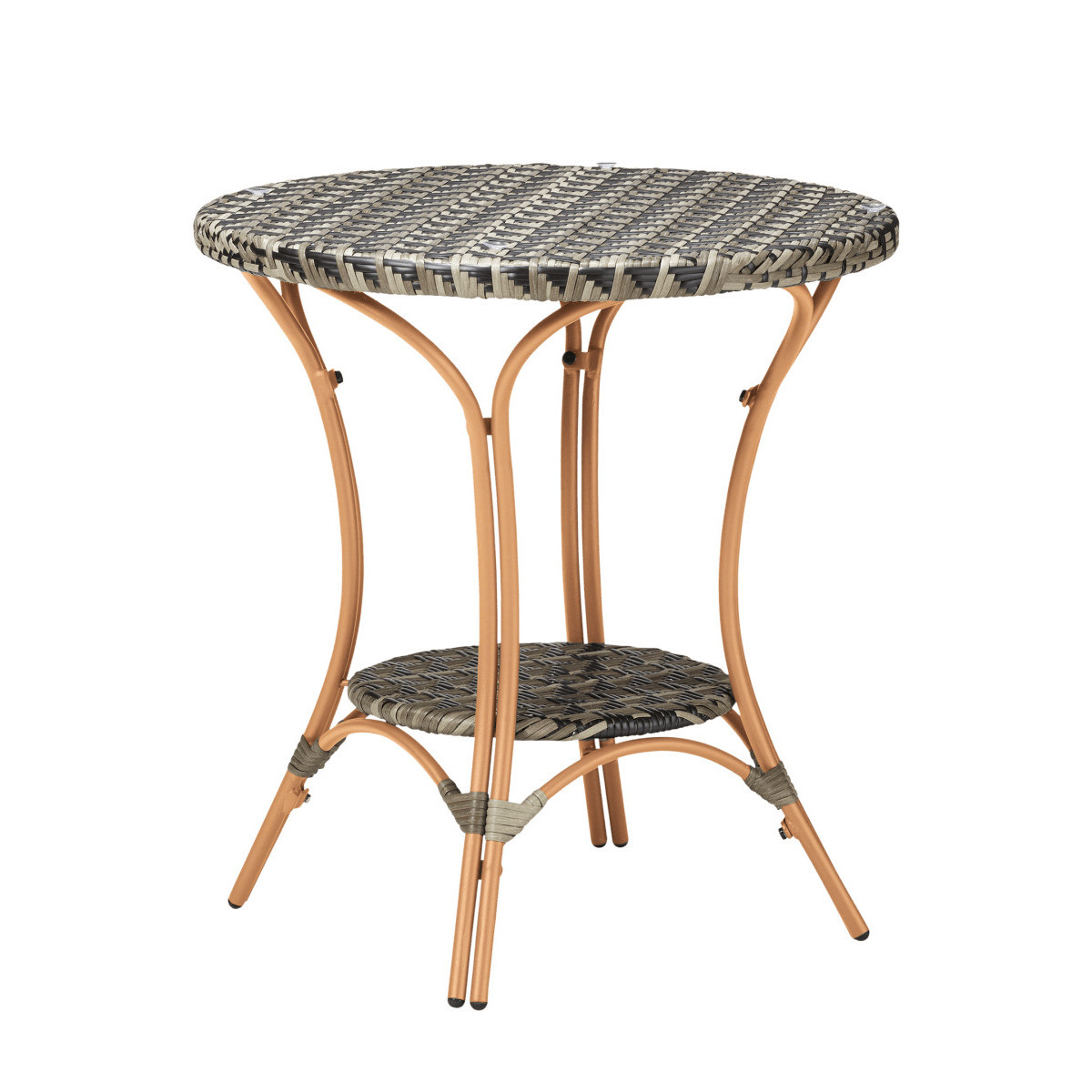 OKA, Bedarra Bistro Table - Monochrome, Garden Tables, All Weather ...