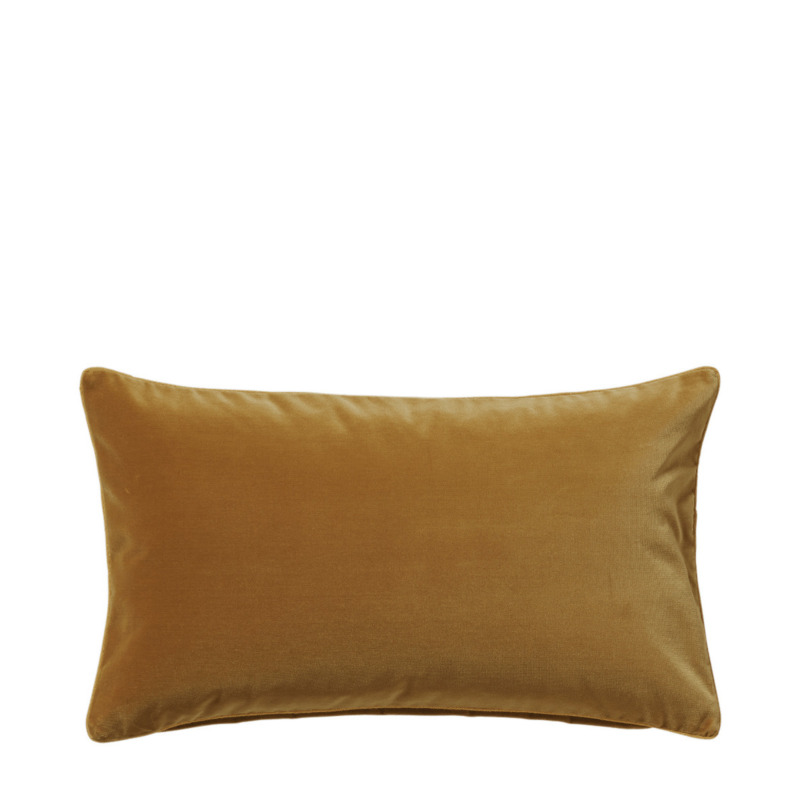 OKA, Plain Velvet Cushion Cover - Camel, Cushion Covers, Velvet, Plain ...