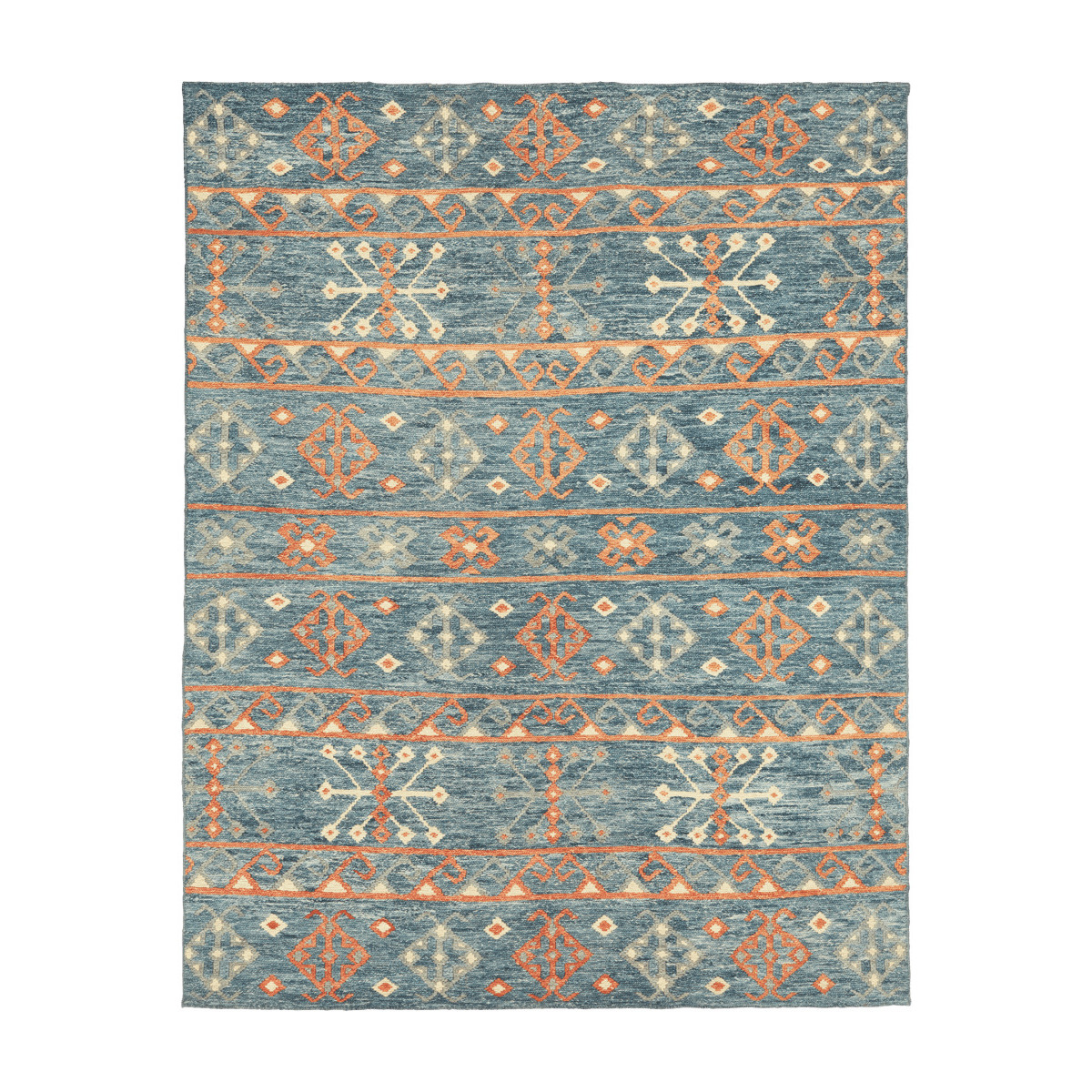 OKA, Regulus Rug 240x305cm - Cobalt, Rugs, Cotton/Wool, Persian by OKA ...