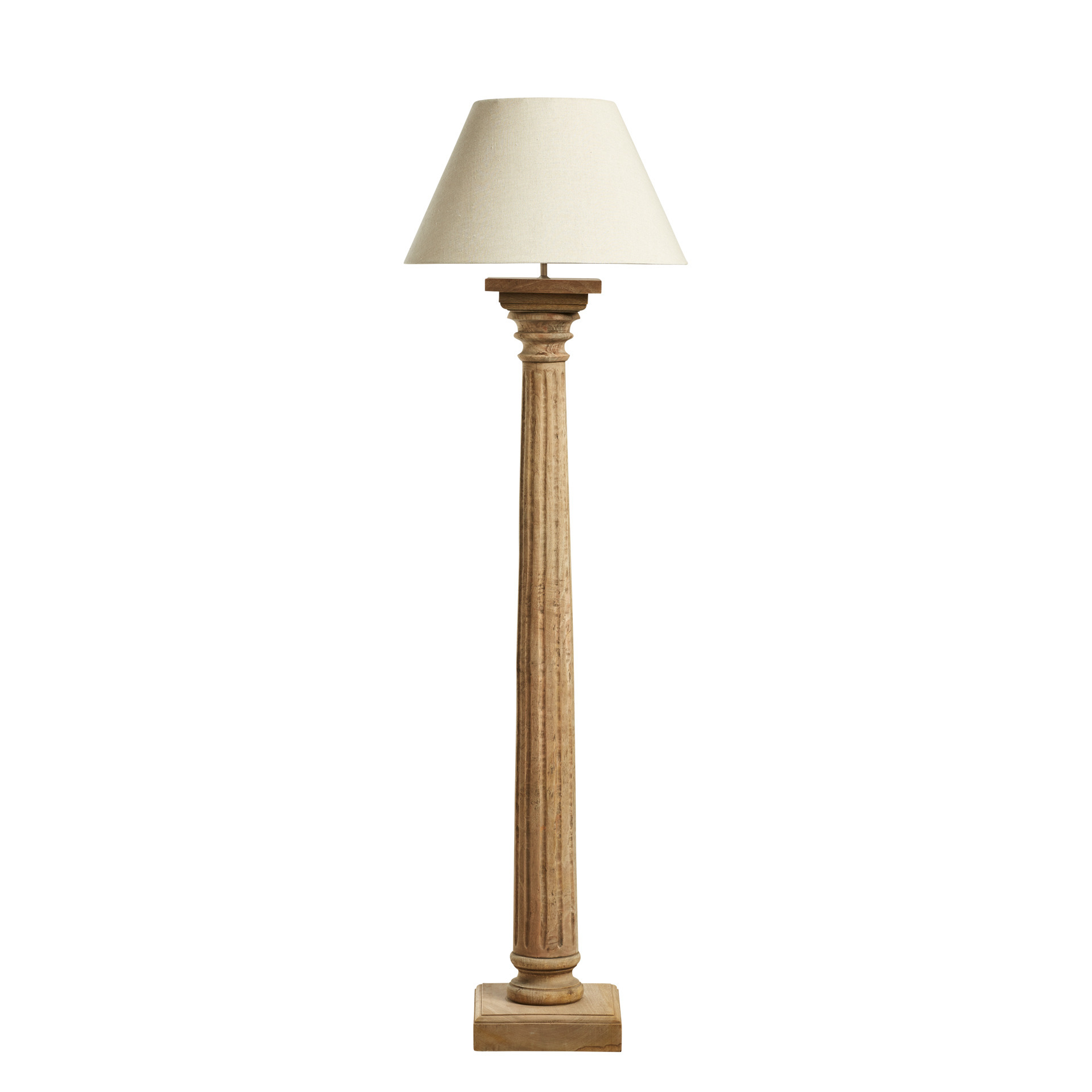 Delosi Floor Lamp - Natural by OKA | ufurnish.com