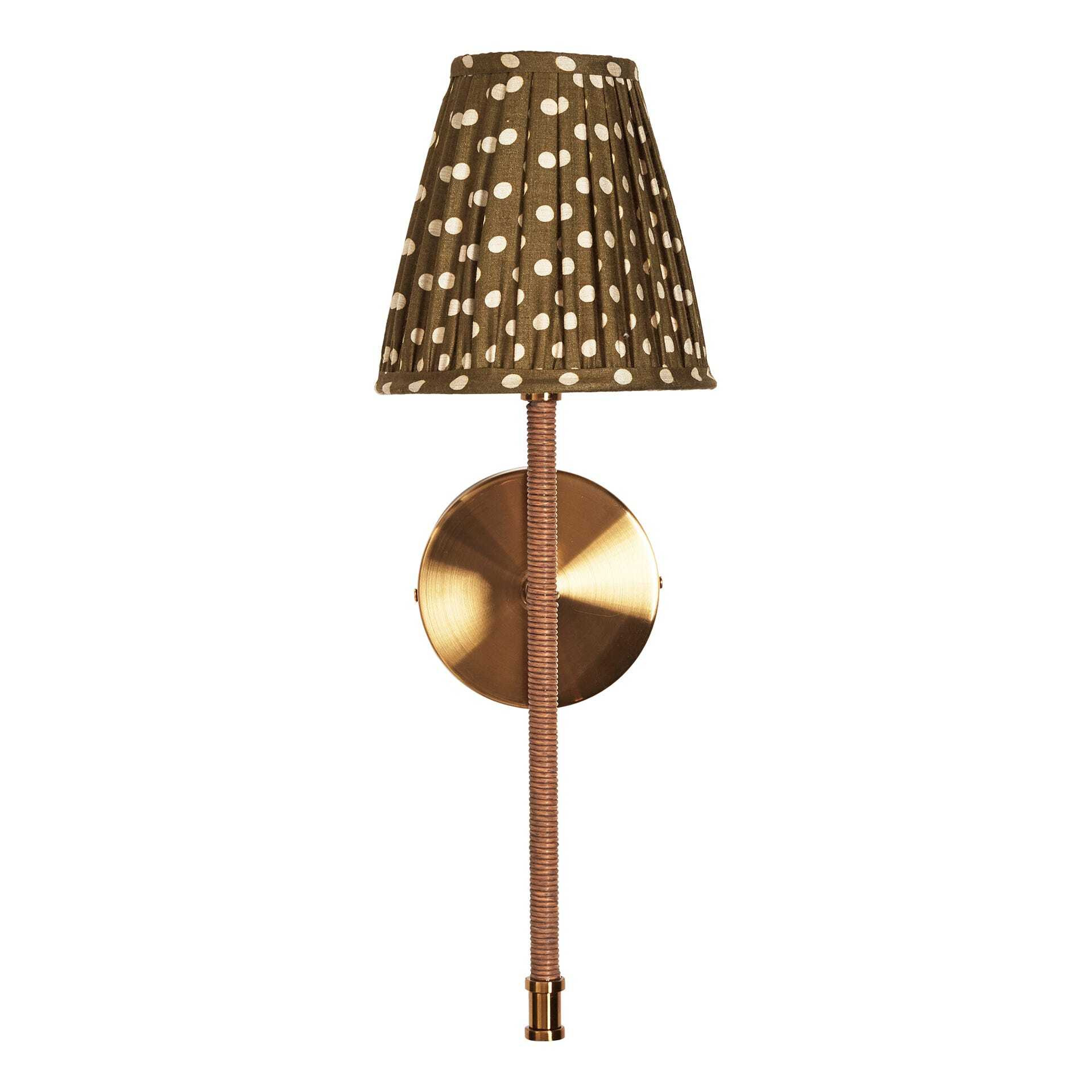 Kirana Wall Lamp - Natural Natural by OKA | uFurnish.com