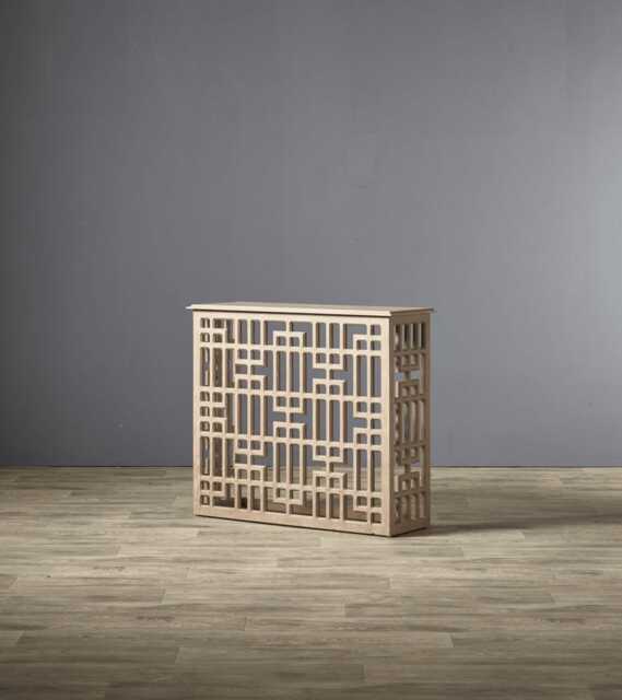 OKA, Katsura Console Table - Natural, Console Tables, Wood by OKA ...