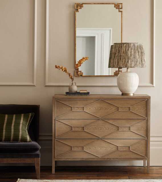 OKA, Himiko Mirror - Antique Gold, Mirrors by OKA | ufurnish.com