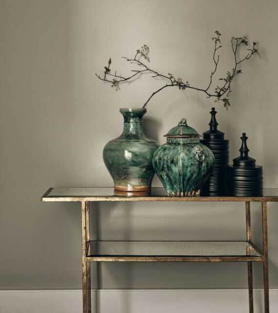 OKA, Merle Console Table - Antiqued Glass, Console Tables, Glass by OKA ...