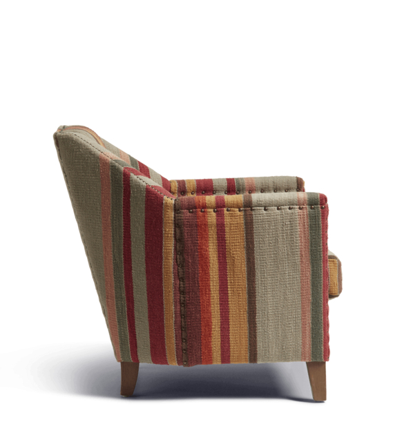 OKA, Large George Club Chair - Multi, Armchairs, Wool,Feathers by OKA ...
