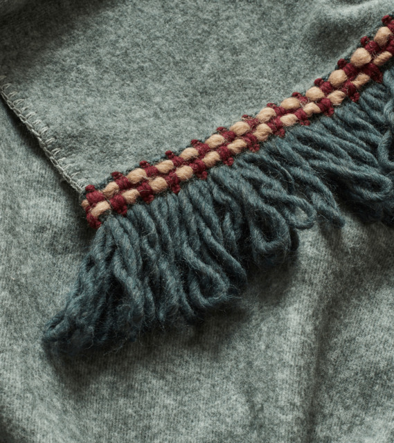 OKA, Liena Throw - Moss, Throws, Bamboo by OKA | ufurnish.com