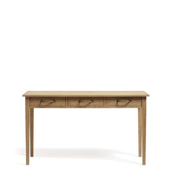 OKA, Theseus Desk/Dressing Table - Weathered Oak, Desk by OKA ...