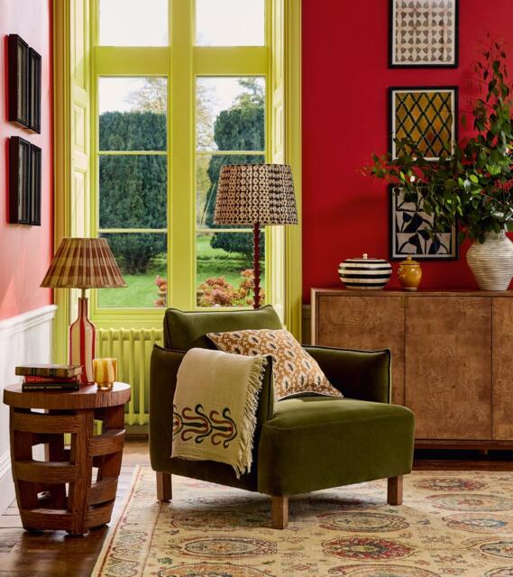 OKA, Beatrix Side Table - Auburn, Side Tables by OKA | ufurnish.com