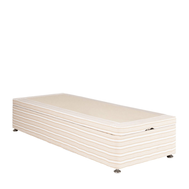 OKA, Single Divan Mattress & Divan With Storage - Natural, Divan Beds ...