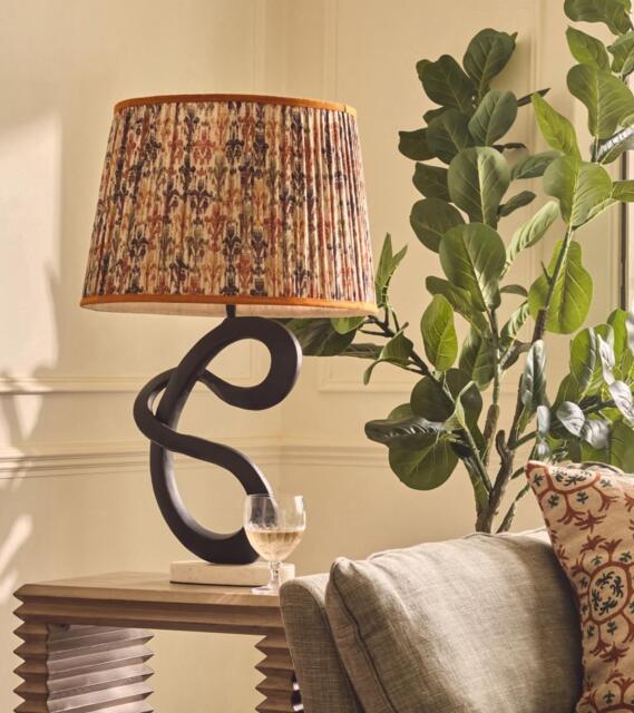 OKA, Beta Table Lamp Base - Antique Metal, Table Lamps, Metal,Ceramic ...