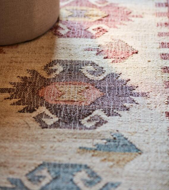 OKA, Nadiya Rug - Natural/Multi, Rugs, Jute by OKA | ufurnish.com