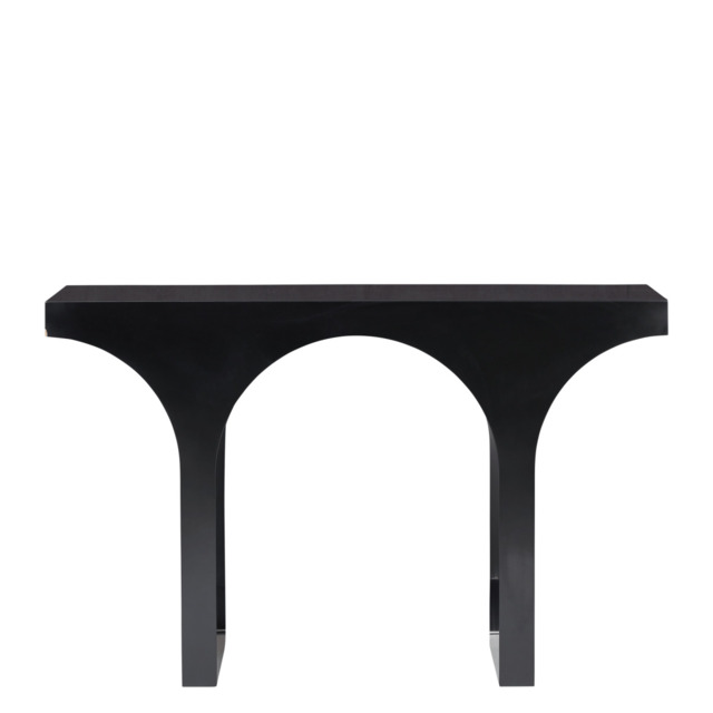 OKA, Anio Console Table - Ebony, Console Tables, Wood by OKA | ufurnish.com