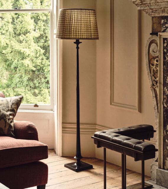 OKA, Nina Floor Lamp Base - Antique Bronze, Floor Lamps, Aluminium by ...