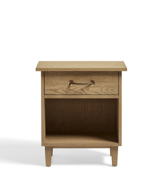 OKA, Theseus Side Table - Weathered Oak, Side Tables by OKA | ufurnish.com