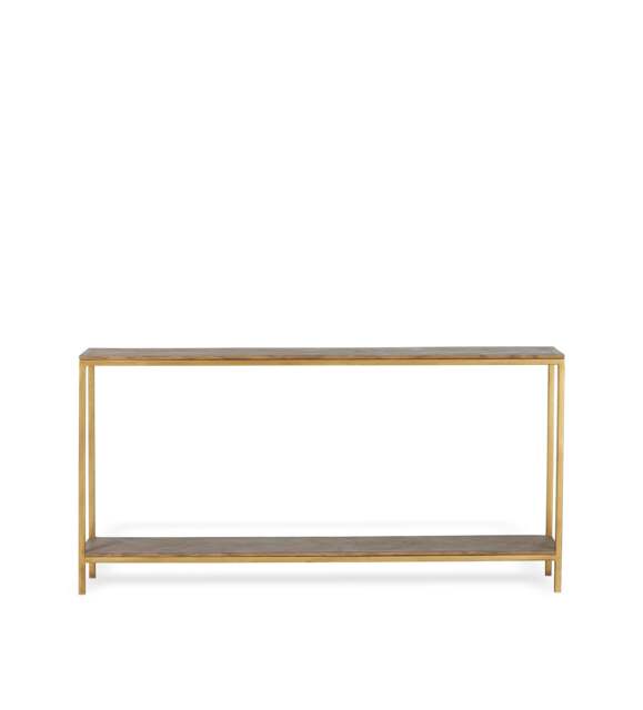 OKA, Amarolo Narrow Console Table - Natural, Console Table by OKA ...