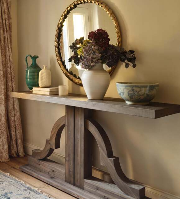 OKA, Barnard Console Table - Recycled Elm, Console Table by OKA ...