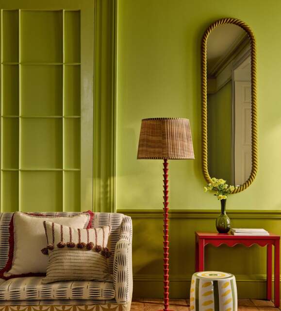 OKA, Lilo Wall Mirror - Zest, Wall Mirror by OKA | ufurnish.com