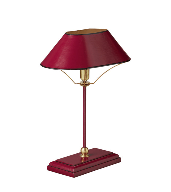 OKA, Grisewood Lamp & Shade - Loganberry, Desk Lamps, Brass by OKA ...