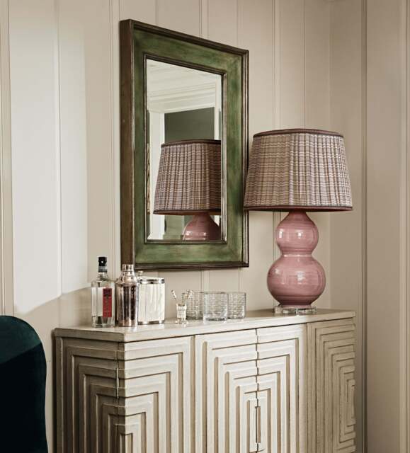 OKA, Pevensie Mirror - Antique Green, Wall Mirror by OKA | ufurnish.com