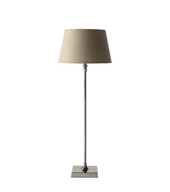 OKA, Classic Stork Bedside Lamp Base - Chrome, Table Lamps, Metal by ...