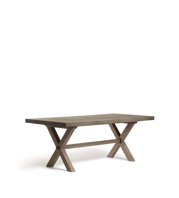 OKA, Charing Indoor/Outdoor Dining Table - Ash Grey, Dining Table by ...