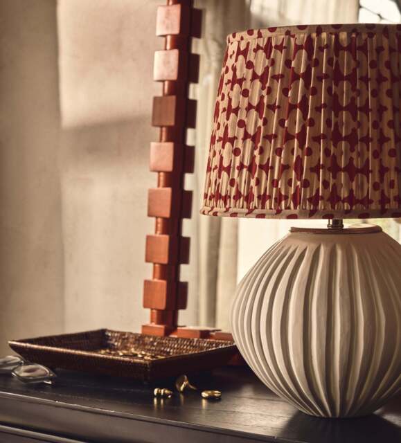 OKA, Galanthus Table Lamp - Milky White, Table Lamp by OKA | ufurnish.com